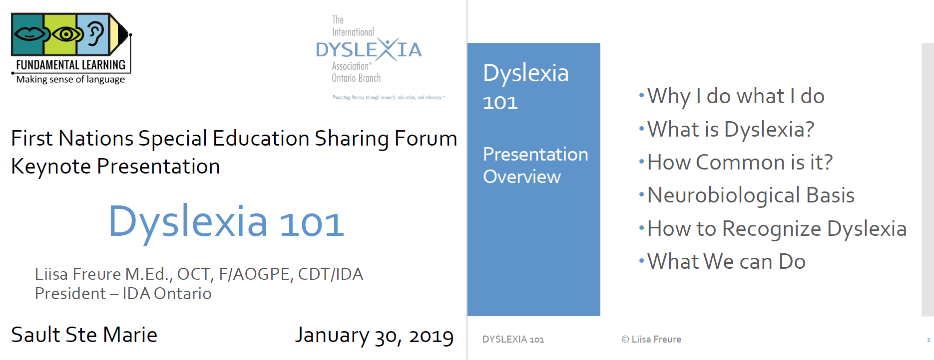 Dyslexia - FUNDAMENTAL LEARNING