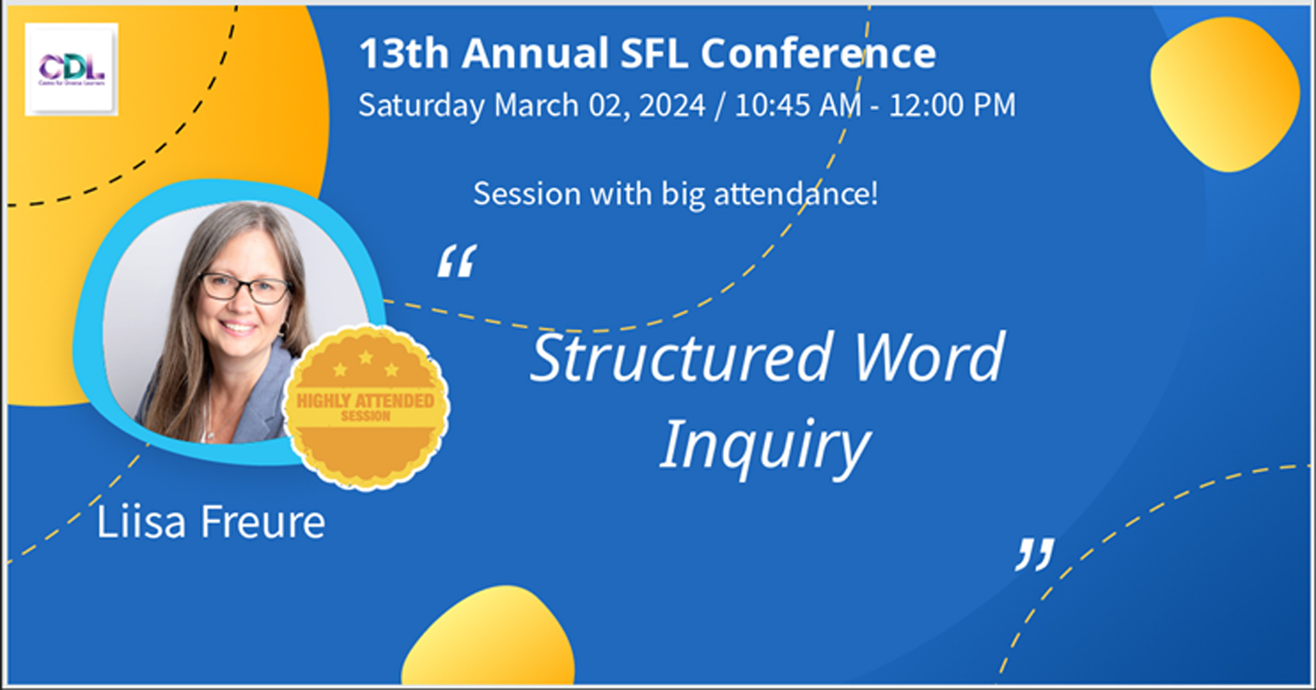 #Structured Word Inquiry – Conference session - FUNDAMENTAL LEARNING